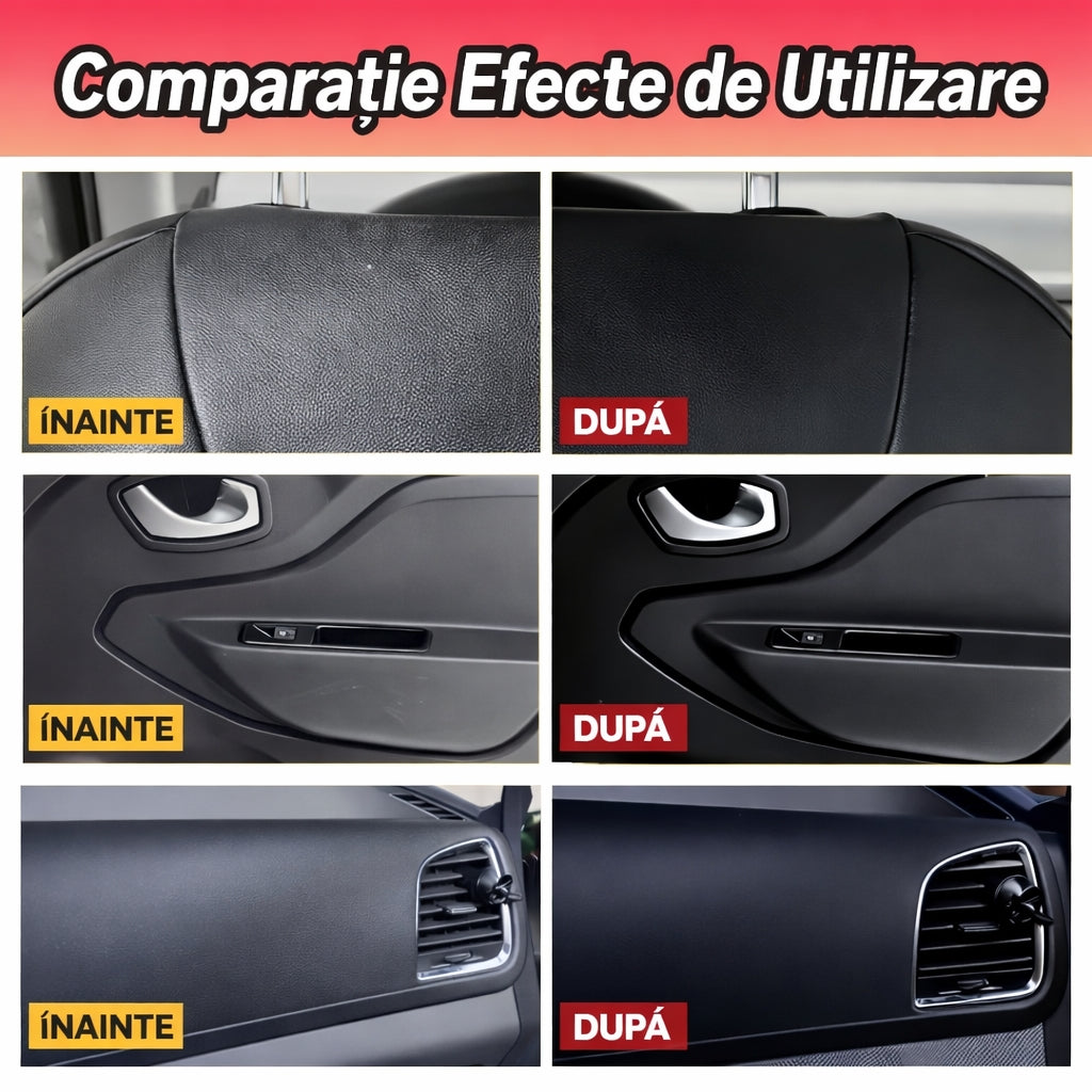 Pastă Reparare Piele Auto pentru Interior Mașină – Refacere Rapidă + 1